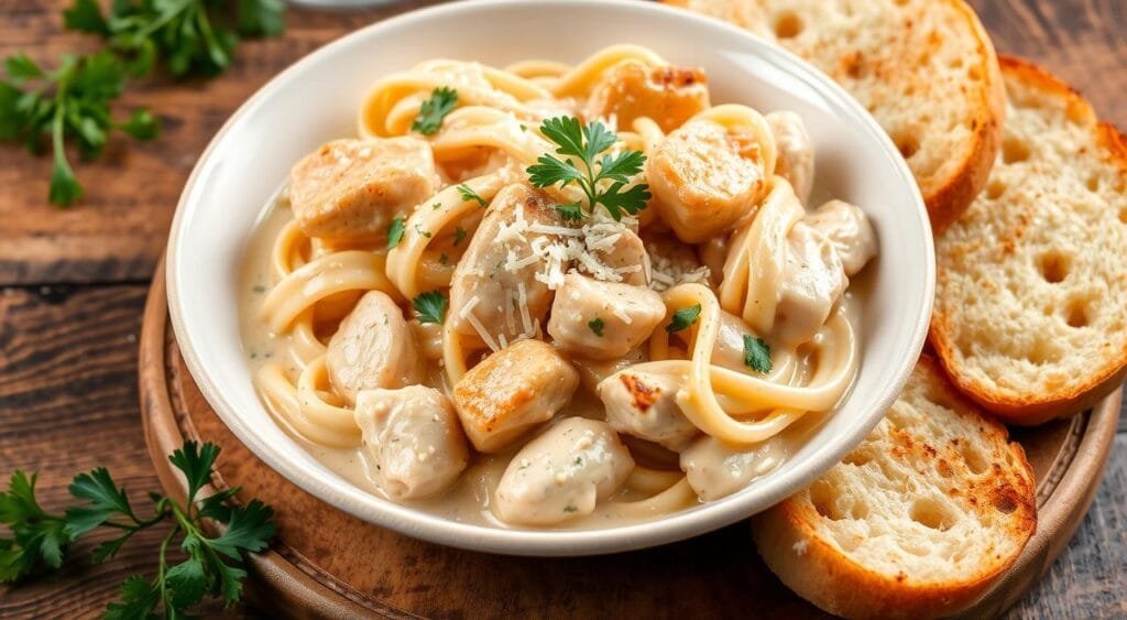 Garlic Parmesan Chicken Pasta: Easy 30-Minute Dinner