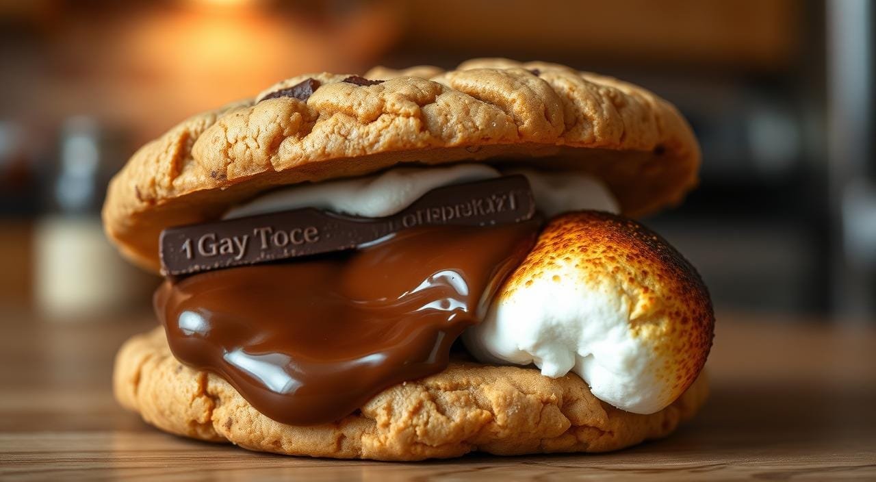 Make Delicious Cookie S'mores at Home in 15 Minutes