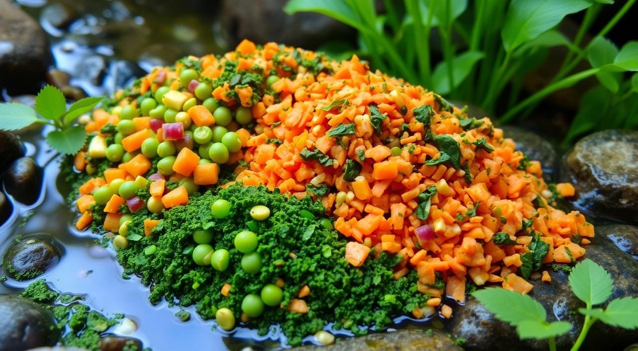 What is the best homemade food for fish?